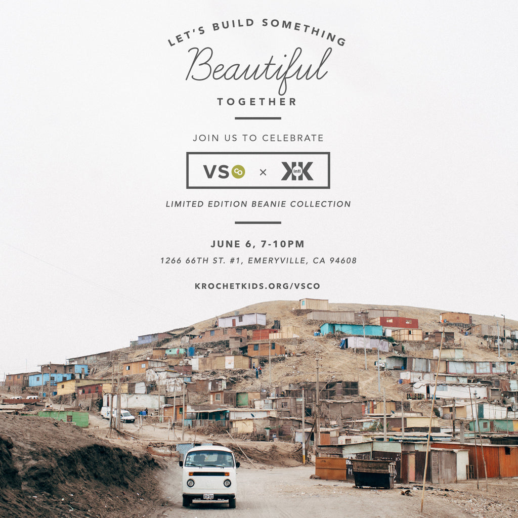 LAUNCH PARTY: VSCO x KKi – Krochet Kids intl.